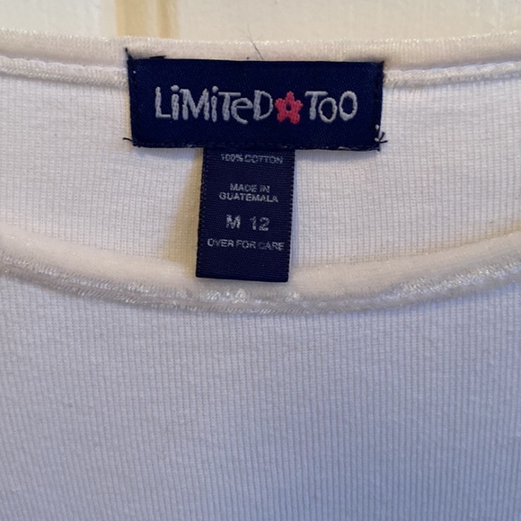 Limited Too | Shirts & Tops | Vintage Limited Too Round Neck Top With ...